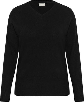 Kaffe Curve Strickpullover KCniela L, Black Deep L