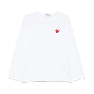 Comme Des Gar&ccedil;ons Damen, Oberteile, Wei&szlig;, LGr&ouml;&szlig;e