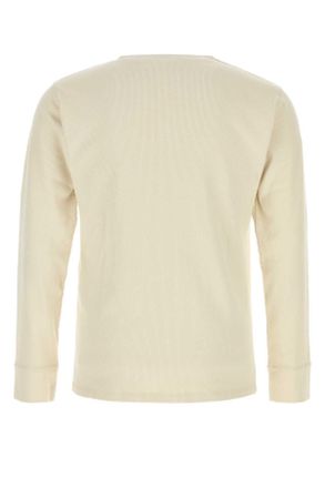 Christophe Lemaire Ribbed Cotton-Linen Sweater - Beige