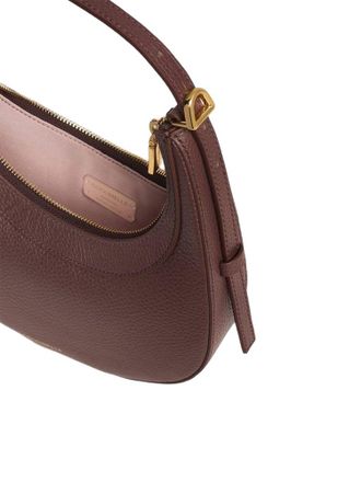 Coccinelle Womens Hobo Bag Berry Bovine Leather - Handbags