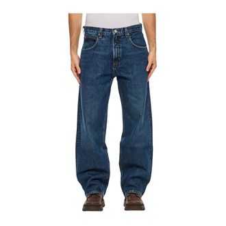 A Gold E Locker geschnittene Vintage-Jeans - - Jeans - Herren - Blau - W30