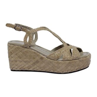 Pons Quintana Ankara 10280 Wedge Sandal - - Shoes - Damen - Grau - 37 EU