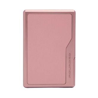 Piquadro Piquadro Kartenetui aus Metall und Leder mit MagSafe und RFID-Schutz - - Accessories - Damen - Rosa - ONE SIZE