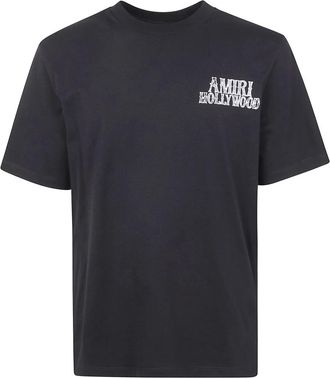 Amiri Homme, Tops, Noir, Taille: XL Hollywood City Tee