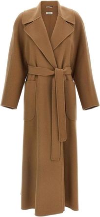 Max Mara Knielanger Mantel - Camel