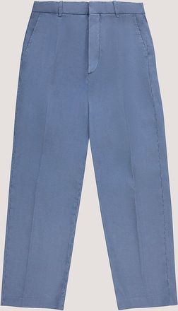 Circolo 1901 Trousers Wide in Twill Avio / 48