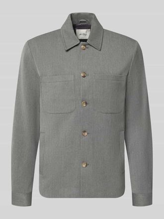 Les Deux Hybrid Jacke mit Brusttaschen Modell Marseille