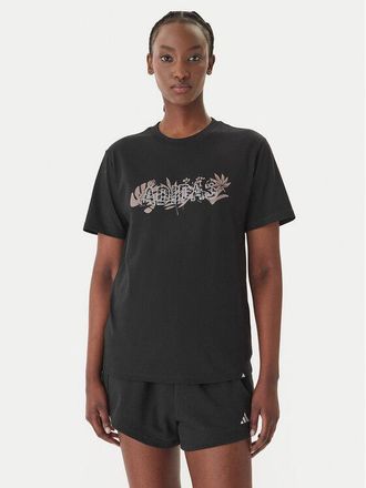adidas T-Shirt Animal Graphic KB7147 Schwarz Regular Fit