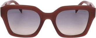 Levi's Femme, Accessoires, Brun, Taille: ONE Size Lunettes de soleil carr&eacute;es verres d&eacute;grad&eacute;s