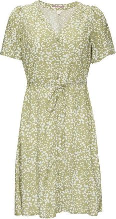 QS by s.Oliver Minikleid Kleid Luftiges Viskosekleid mit All-over-Print