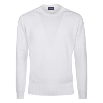 Drumohr Homme, Pulls, Blanc, Taille: L Pulls &agrave; col rond