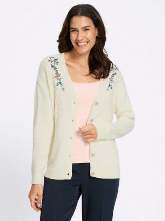 Witt Strickjacke Strickjacke Langarm Jersey