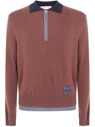 Marni Polo Neck Cashmere Sweater