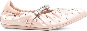 Jimmy Choo London Ballerinas - Hellrosa