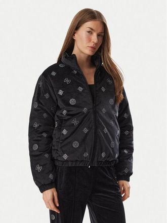 Guess Winterjacke V6BL04 K6310 Schwarz Regular Fit