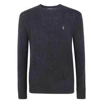 Polo Ralph Lauren Homme, Pulls, Noir, Taille: L Long Sleeve Pullover