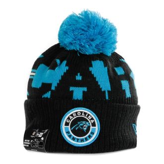 New Era NFL Pom Pom Sport Knit Hat - - Accessories - Herren - Schwarzk - ONE SIZE