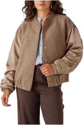 Nukus Nukus, Damen, Jacken, Beige, SGr&ouml;&szlig;e