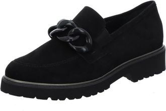 Semler Damen Elena Slipper, Schwarz, 40 2/3 EU