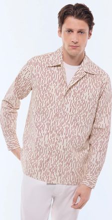 Fursac Chemise à poches plaquées en coton - Taille XL - Homme