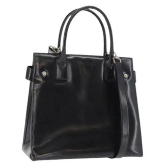 Gucci Sac &agrave; main en cuir Pre-owned - Femme - Pre-owned - Noir - Taille: ONE Size
