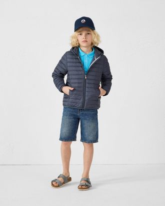 Jott Doudoune l&eacute;g&egrave;re &agrave; capuche enfant Bluestone Hugo - Taille 10/12A