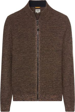 Camel Active Soft Cotton Blend Cardigan - - Knitwear - Herren - Braun - 3XL