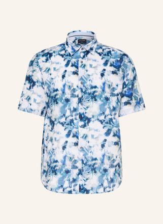 Olymp Kurzarm-Hemd Casual Regular Fit blau