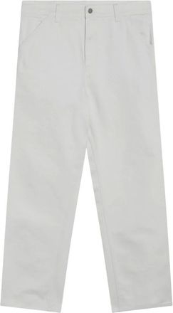 Carhartt Work in Progress Homme, Pantalons, Blanc, Taille: W33 Single Knee Pant