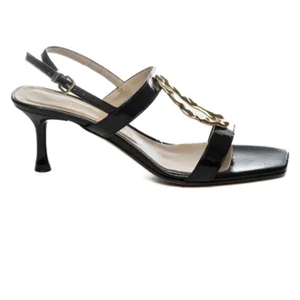 Albano Femme, Chaussures, Noir, Taille: 38 EU Sandale &agrave; talon haut 5578