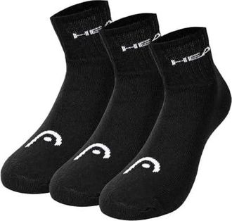 Head Tennis Socks Crew 3-Pack 39-42 Chaussettes Noir
