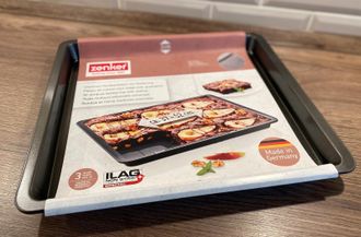 Zenker Backblech, ausziehbar, 37 - 52 x 3 cm, universell, hitzebeständig bis 240 °C, antihaftbeschichtet