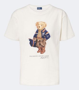 Polo Ralph Lauren T-shirt Polo Bear en coton &agrave; imprim&eacute;