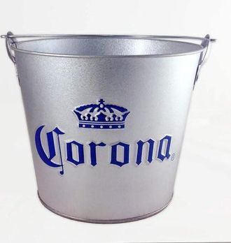 Corona Mexican Pine Extra Seau &agrave; bi&egrave;re avec d&eacute;capsuleur int&eacute;gr&eacute;