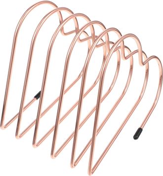 TOPBATHY Verstellbarer Herzf&ouml;rmiger Buchst&auml;nder in Ros&eacute;gold Verschlei&szlig;fester Freistehender B&uuml;cherhalter und Dekorativer Desktop Organizer f&uuml;r B&uuml;cheraufbewahrun