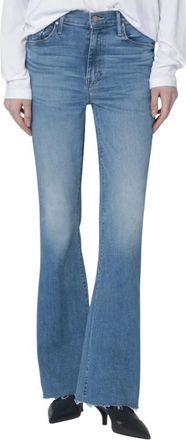 Mother Femme, Jeans, Bleu, Taille: W29 The Weekender Fray Jeans