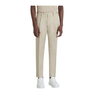 Antony Morato Regular Fit Leinenmischungshose in Sand - - Trousers - Herren - Beige - XS
