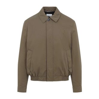 Saint Laurent Cassandre Short Jacket - - Jackets - Herren - Braun - M