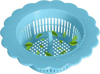 Generico Sieb für Spüle, Sieb für Spülbecken mit Griff-Design, Abflusssieb aus Silikon, Netz, Abflusssieb für Spülbecken, Abflussschutz für Schwanz
