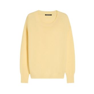 Pennyblack Pull col rond Pbbovatte - Femme - Pulls - Jaune - Taille: 40 FR