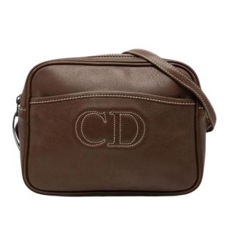 Dior Pre-owned Leder Umh&auml;ngetasche - - Pre-owned - Damen - Braun - ONE SIZE