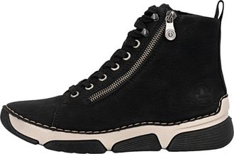Rieker 45920-01 Nabukino-Stiefel f&uuml;r Damen, Schwarz, 39 EU