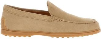 Tod's Tods Loafer - Beige Pantofola Loafers - Gr. 7_5 - in Braun - f&uuml;r Damen