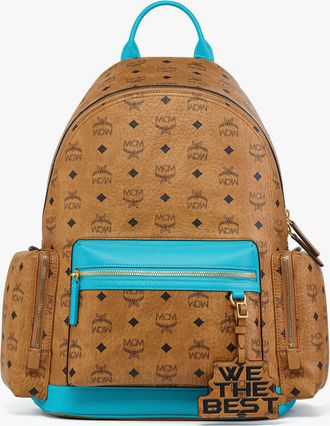 MCM x We The Best Stark Rucksack in Visetos