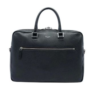 Saint Laurent Sac business Pre-owned - Homme - Pre-owned - Noir - Taille: ONE Size