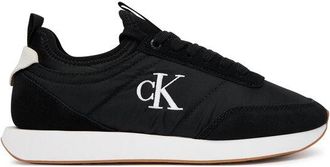 Calvin Klein Sneakers Retro Runner Lace Up Sock YW0YW02060 Schwarz
