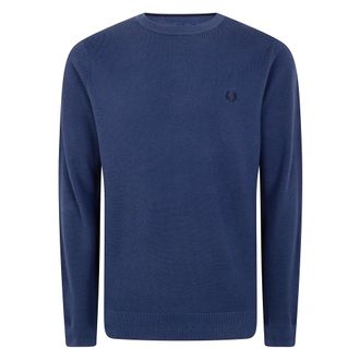 Fred Perry Round-Neck Strickwaren - - Knitwear - Herren - Blau - S