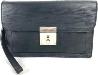 Louis Vuitton Sac pochette Pre-owned- Pochette - Femme - Pre-owned - Noir - Taille: ONE Size