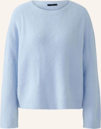 Oui Pullover blau