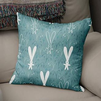 Bonamaison Le Jardin du Lin Kissen Zierkissenbezug Kissenbezug, Zufälliges Muster Dekoration, Für Zuhause Autos Büro Sofa Wohnzimmer Couch Schlafzimmer Dekor, 50